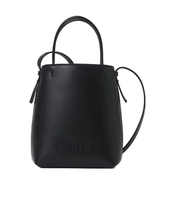 Chloé Sense Micro Tote Bag - Black