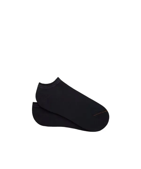 Zegna Cotton Blend Socks - Navy Blue
