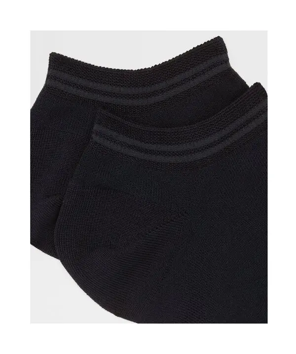 Zegna Cotton Blend Socks - Navy Blue