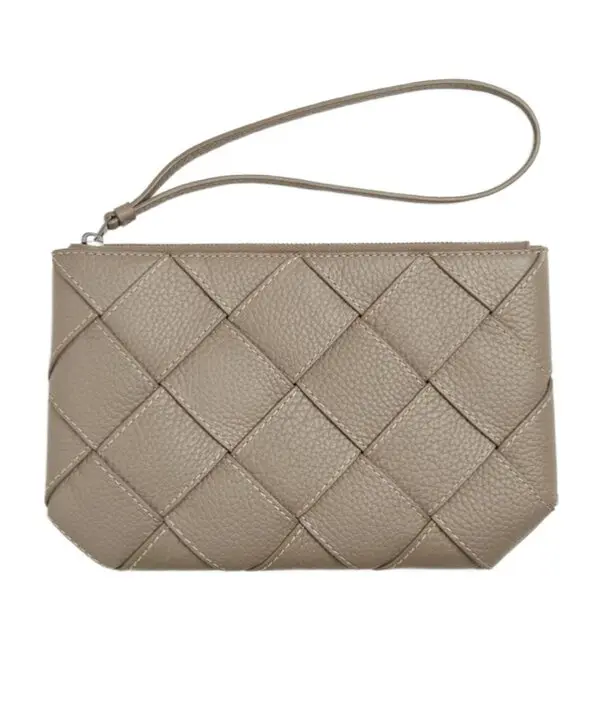 Bottega Veneta Diago Medium Pouch - Limestone/natural