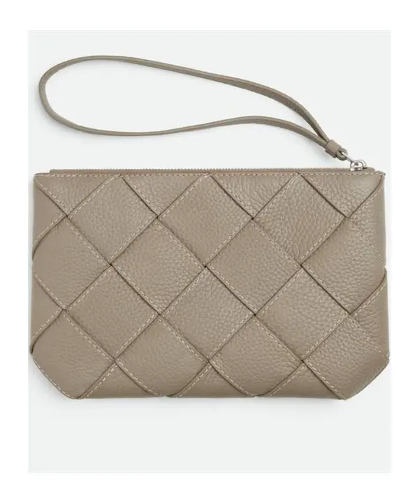 Bottega Veneta Diago Medium Pouch - Limestone/natural