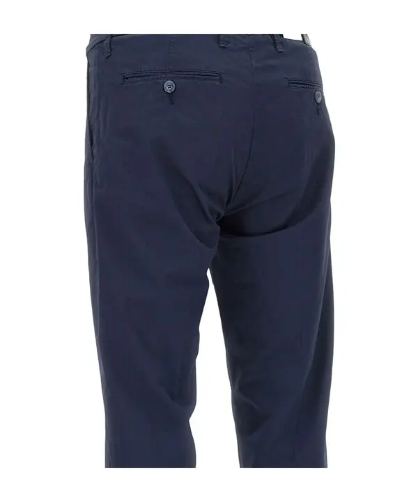 RE-HASH Mucha Slim-fit Chinos - Navy Blue