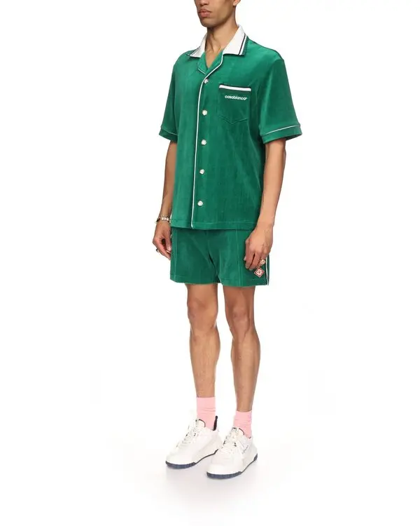 Casablanca Logo Short-sleeved Shirt