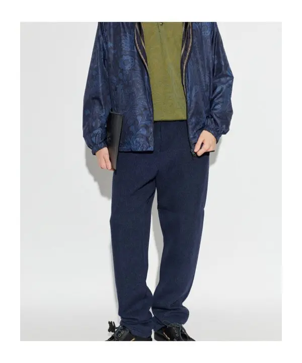 Etro Arnica Motif Jacquard Jogging Trousers