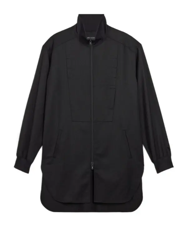 Y3 Zip-up Long Sleeve Coat