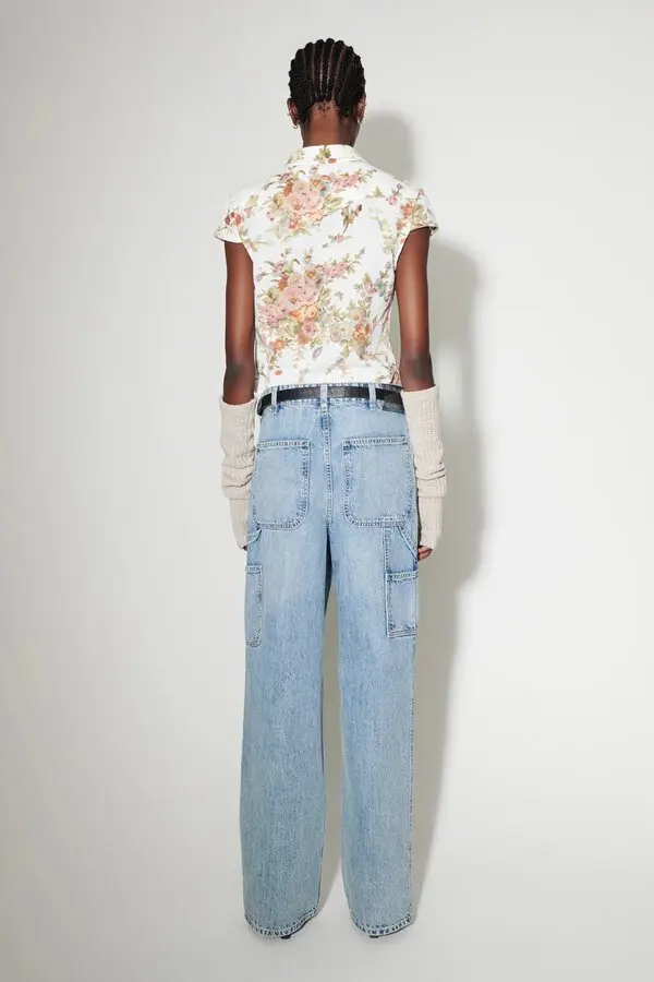 Our Legacy High-rise Wide-leg Jeans
