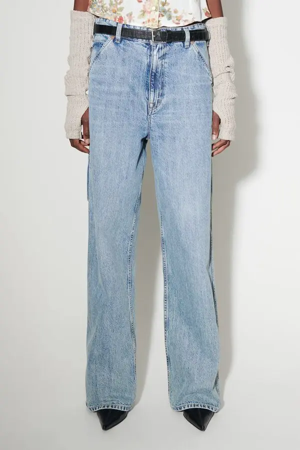 Our Legacy High-rise Wide-leg Jeans