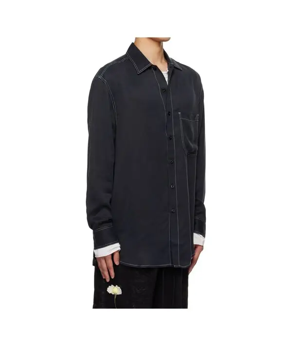 SONG FOR THE MUTE Long Sleeve Button-up Shirt