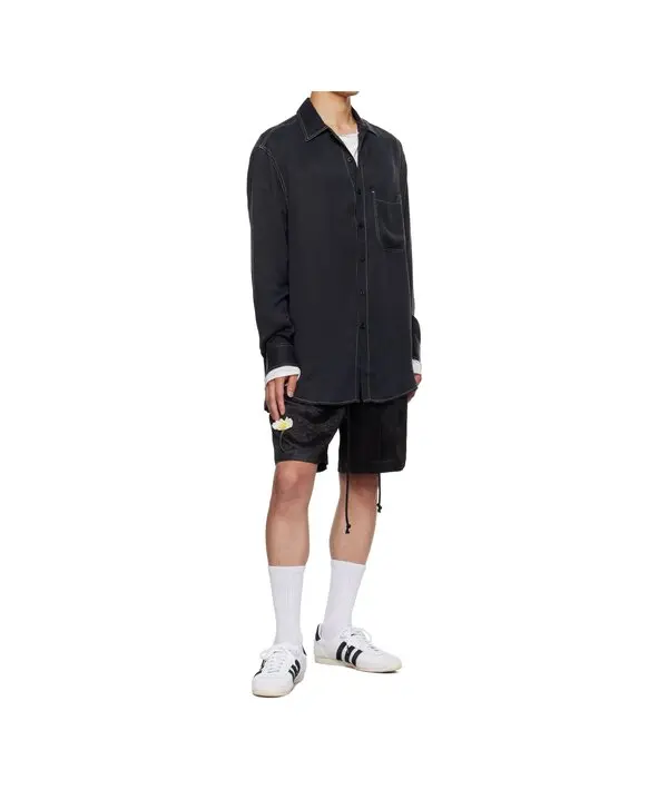SONG FOR THE MUTE Long Sleeve Button-up Shirt