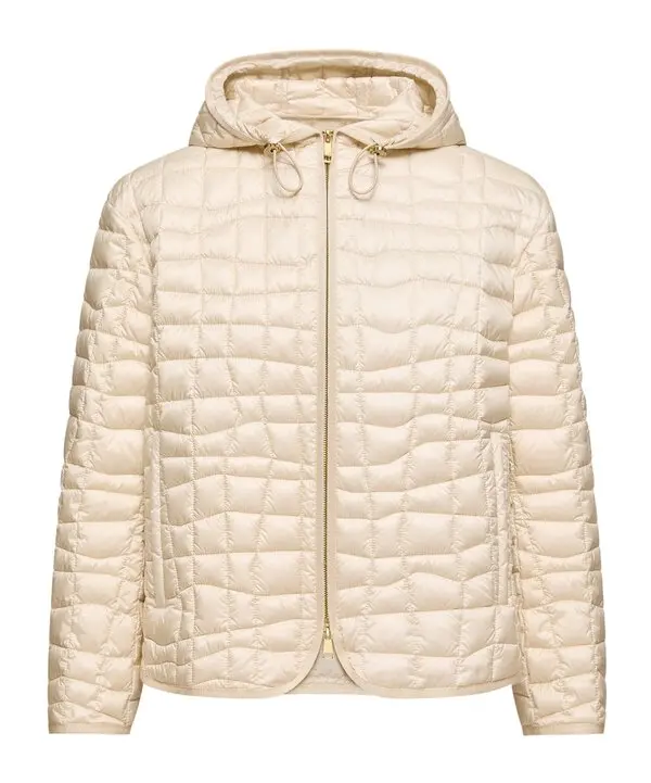 Moncler Zip-up Quilted Hooded Jacket