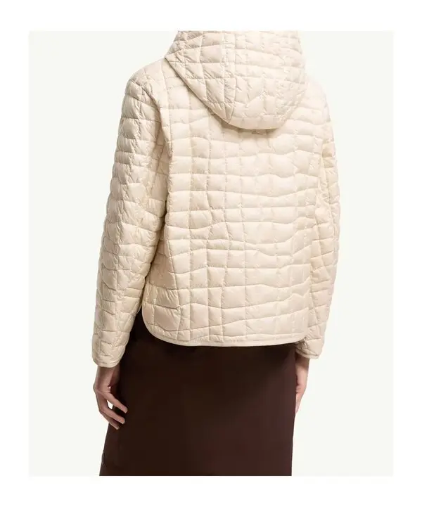 Moncler Zip-up Quilted Hooded Jacket