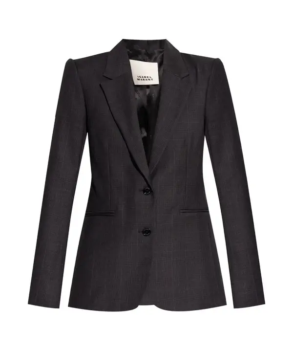 Isabel Marant Étoile Reva Checked Blazer
