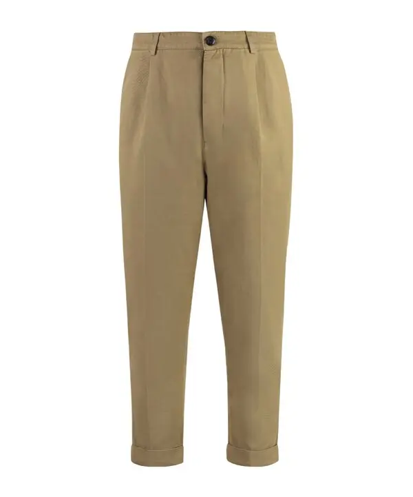 DONDUP Adam Stretch Chino Pants - Brown
