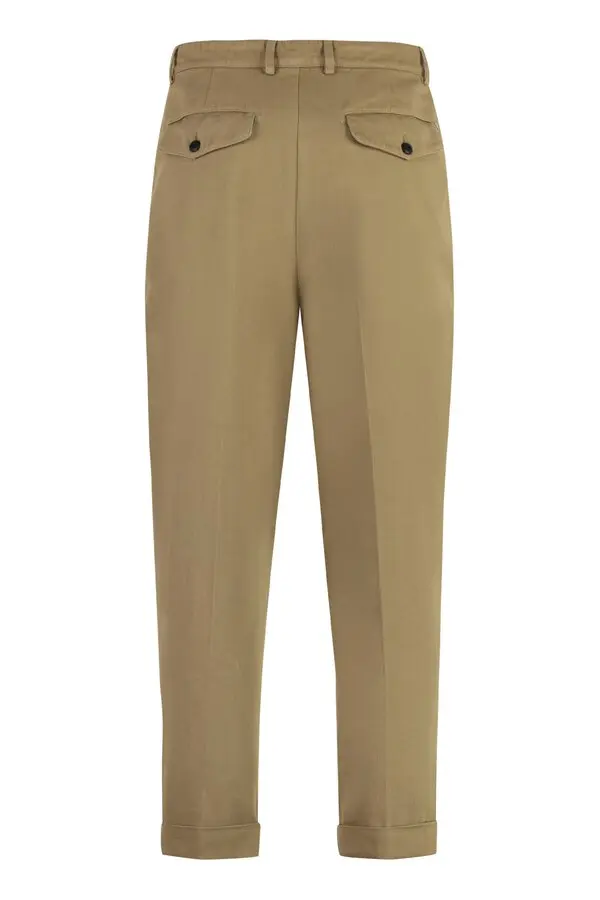 DONDUP Adam Stretch Chino Pants - Brown