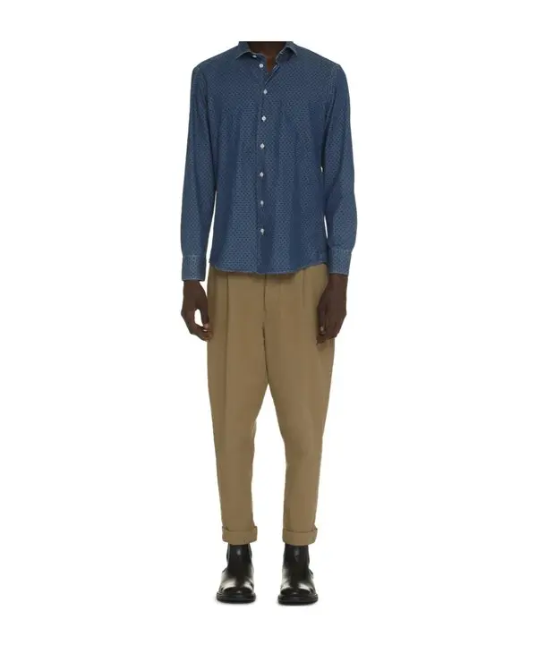 DONDUP Adam Stretch Chino Pants - Brown