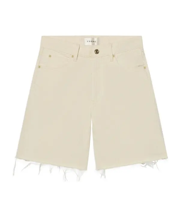 FRAME The Timeless High Rise Shorts