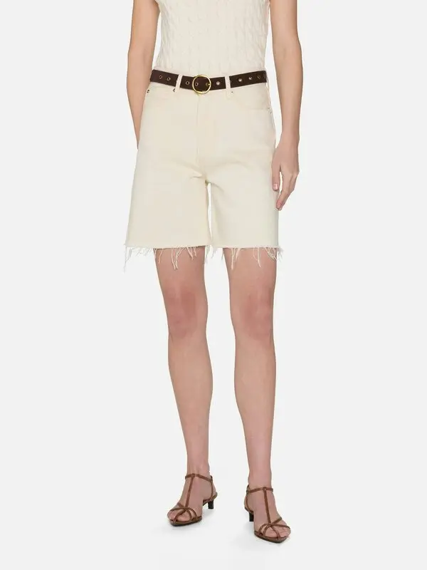 FRAME The Timeless High Rise Shorts