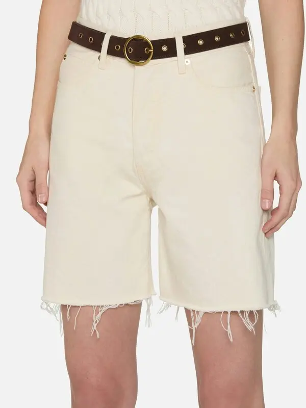 FRAME The Timeless High Rise Shorts