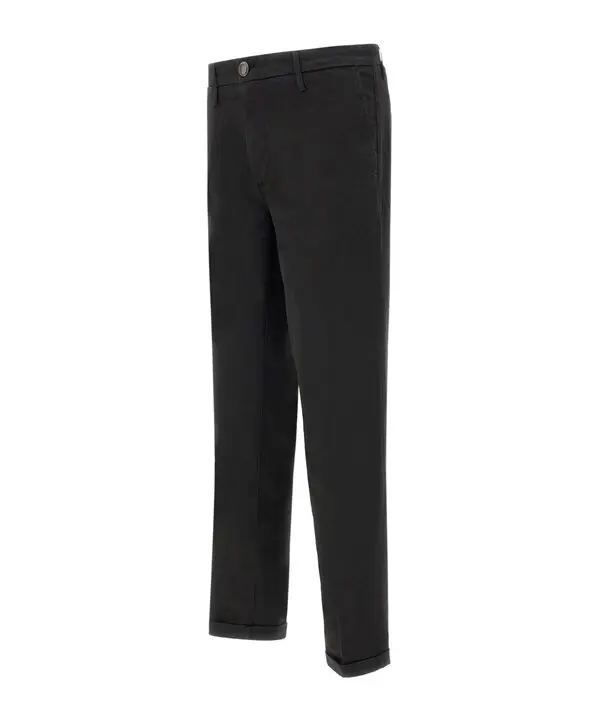 RE-HASH Mucha Slim-fit Chinos - Black