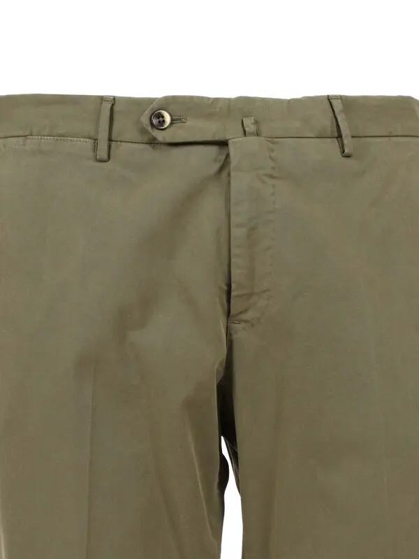 PT TORINO Slim Fit Chino Trousers - Green