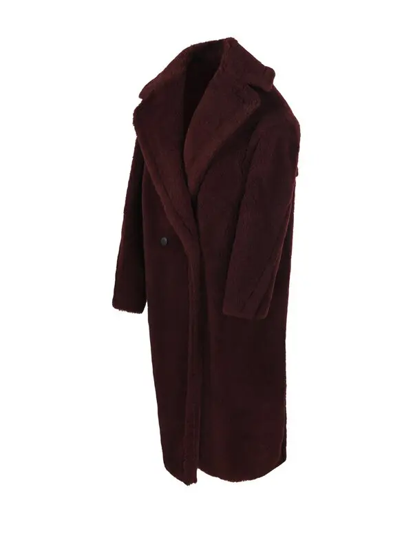 Max Mara Tedgirl Long Coat - Red