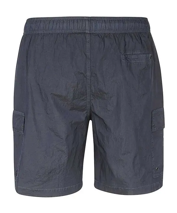 DONDUP Drawstring Waist Swim Shorts With Cargo Pockets
