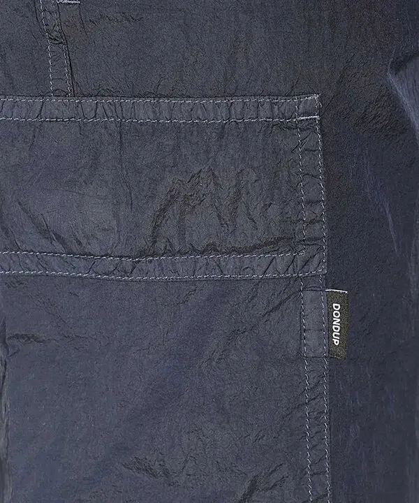 DONDUP Drawstring Waist Swim Shorts With Cargo Pockets