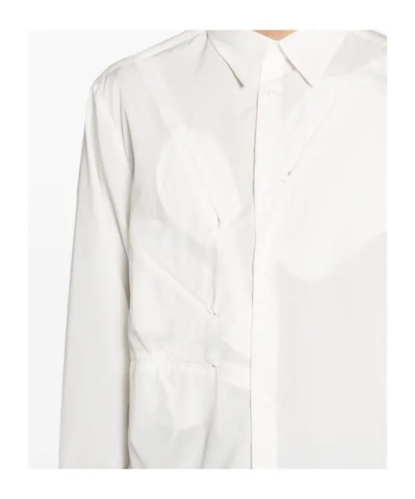 POST ARCHIVE FACTION (PAF) Button-down Long-sleeved Shirt