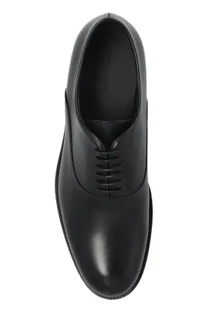 Giorgio Armani Almond Toe Lace-up Derby Shoes