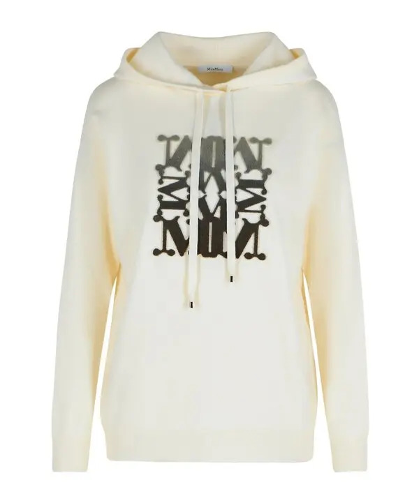 Max Mara Taddeo Drawstring Knitted Hoodie - No
