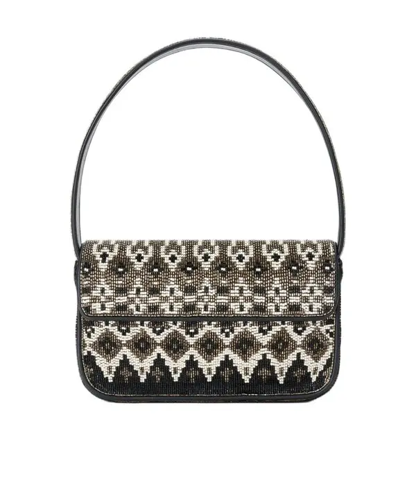 Staud Tommy Beaded Shoulder Bag