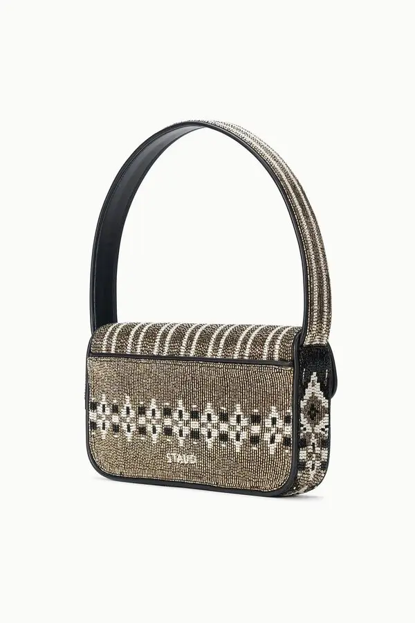 Staud Tommy Beaded Shoulder Bag