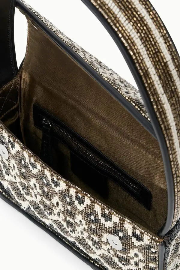 Staud Tommy Beaded Shoulder Bag