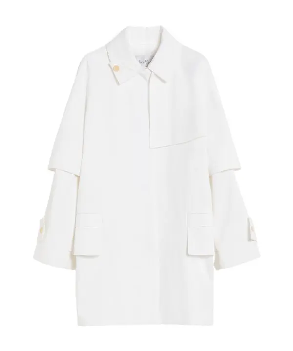 Max Mara Button Detailed Long-sleeved Coat