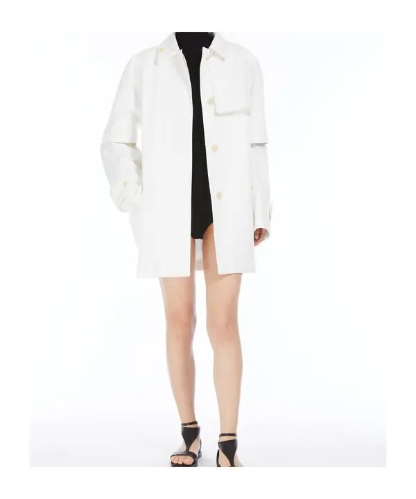 Max Mara Button Detailed Long-sleeved Coat