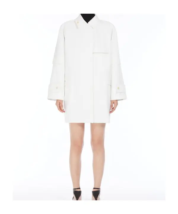 Max Mara Button Detailed Long-sleeved Coat