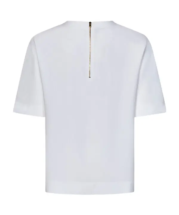Moschino Heart Of Wool Envers Satin Blouse