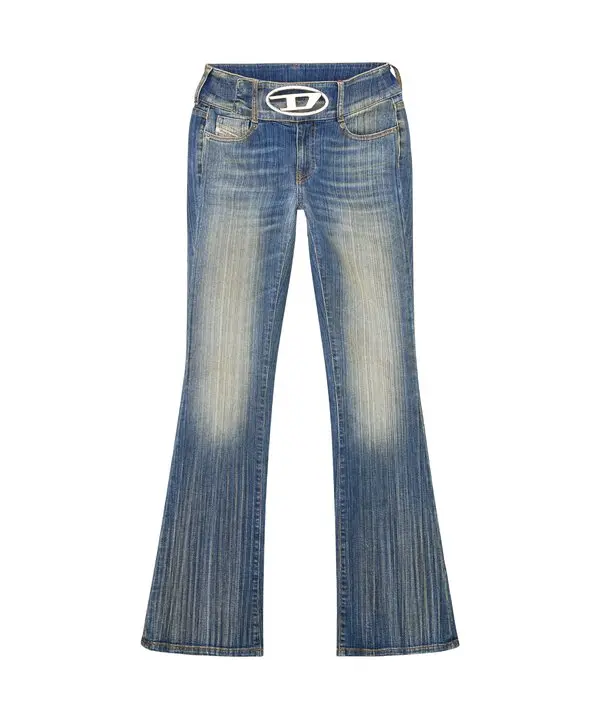 DIESEL® D-propol 0cbcx Mid-rise Flared Jeans