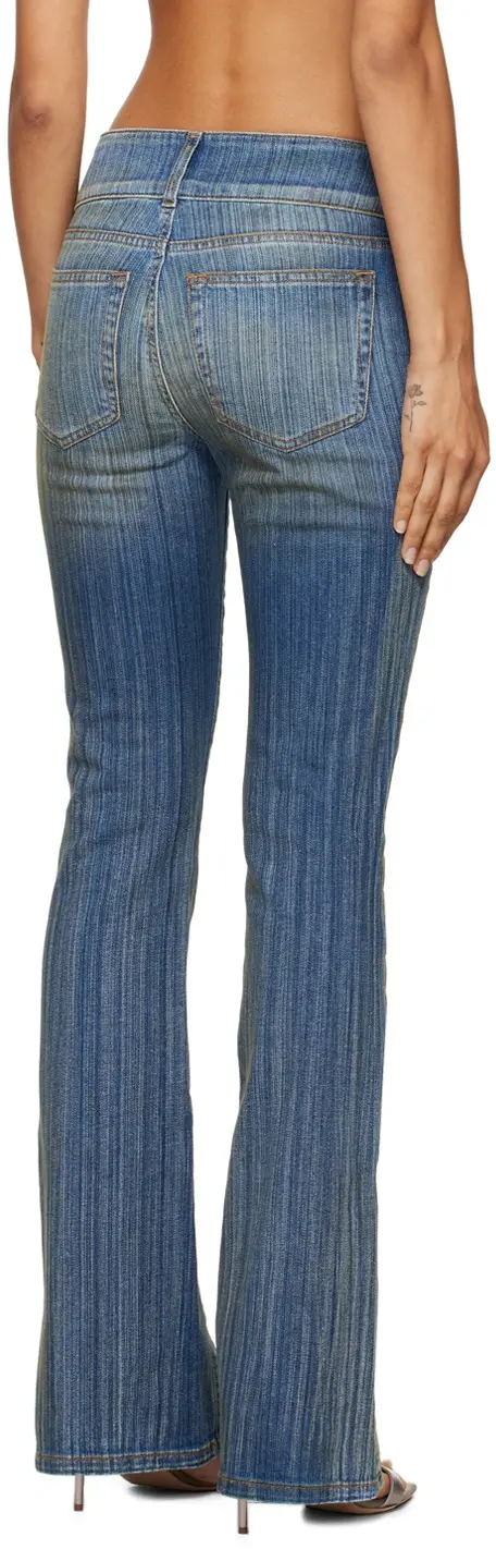 DIESEL® D-propol 0cbcx Mid-rise Flared Jeans