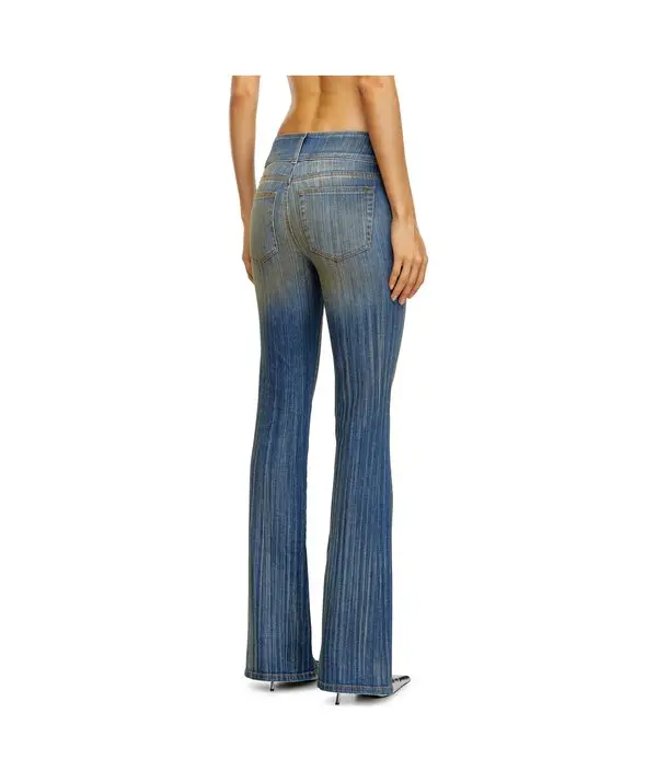 DIESEL® D-propol 0cbcx Mid-rise Flared Jeans