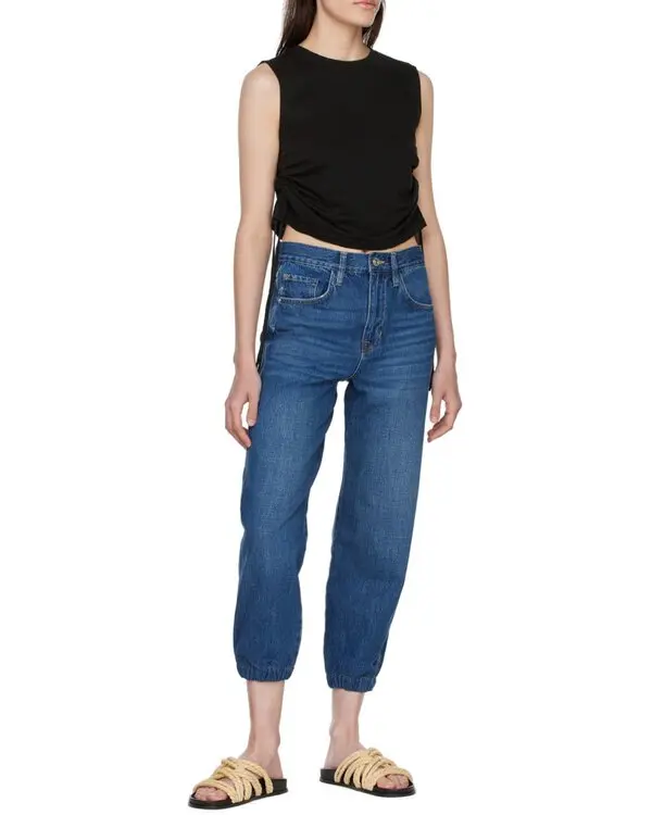 FRAME Mid-rise Cropped Jeans
