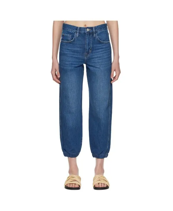 FRAME Mid-rise Cropped Jeans