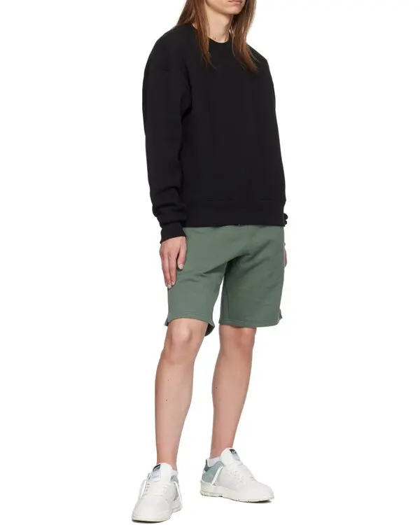 AMI Paris De Coeur Cotton Blend Sweatshirt - Black