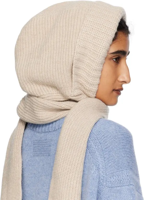 YVES SALOMON Hooded Scarf