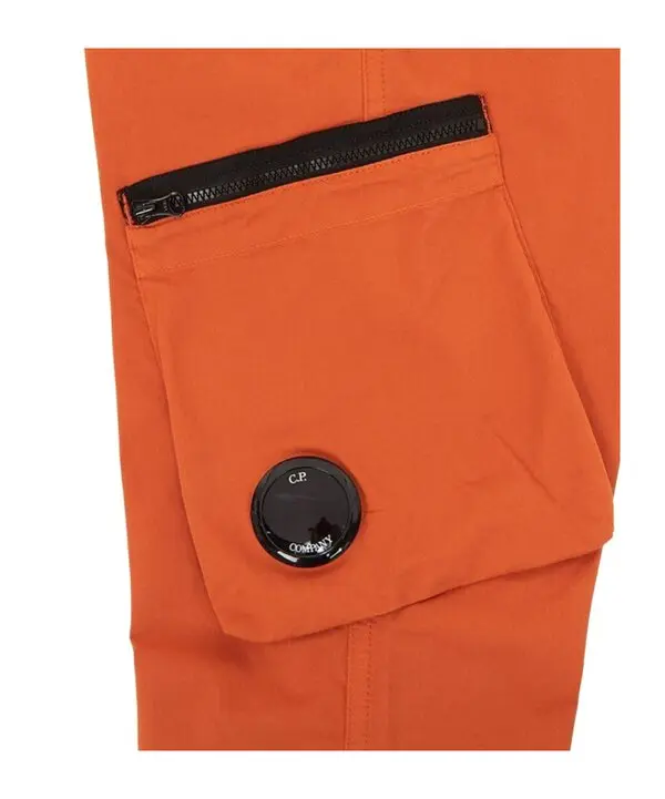 C.P. COMPANY Elastic Cargo Pants - Orange