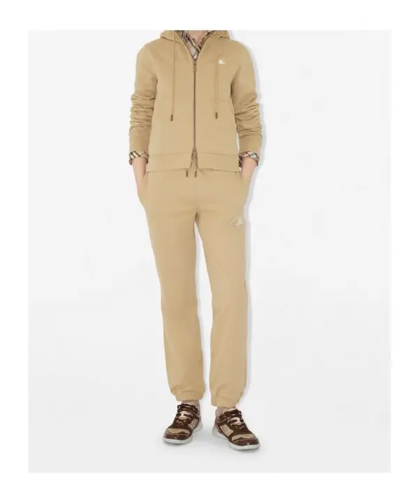 Burberry Logo Embroidered Drawstring Pants