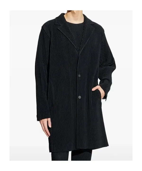 Issey Miyake Pleated Coat