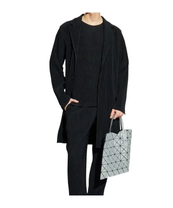 Issey Miyake Pleated Coat