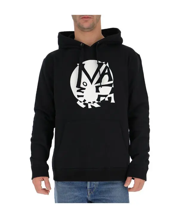 Valentino Garavani Logo Print Hooded Sweater