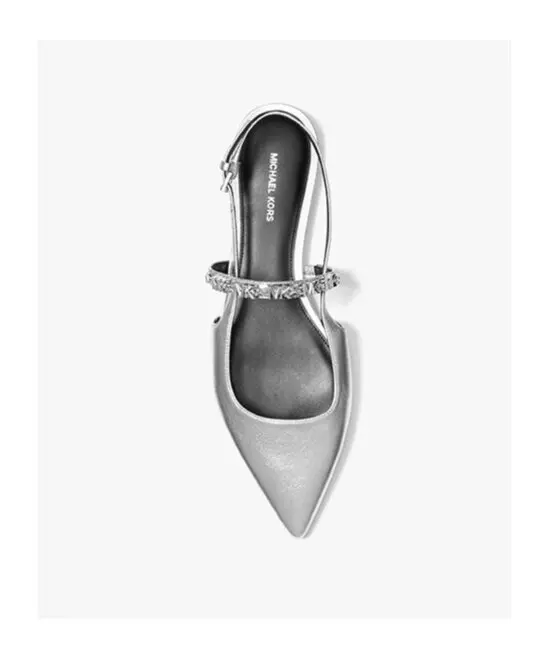 Michael Kors Dina Pointed Toe Flat Slingbacks